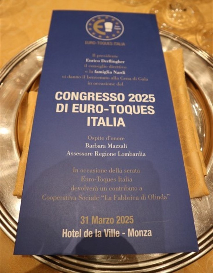 Congresso Euro Toques 2025: tutte le foto della cena di Gala e delle ...